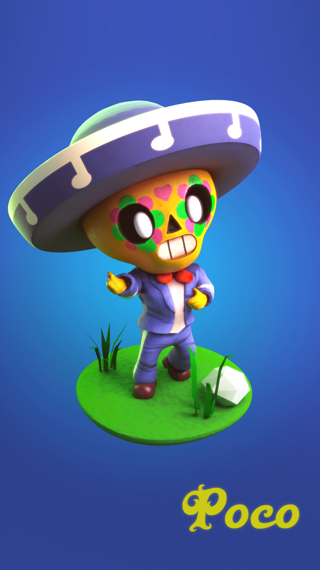 Poco Brawl Stars - Estadísticas, Consejos, Skins, Fanart en Español