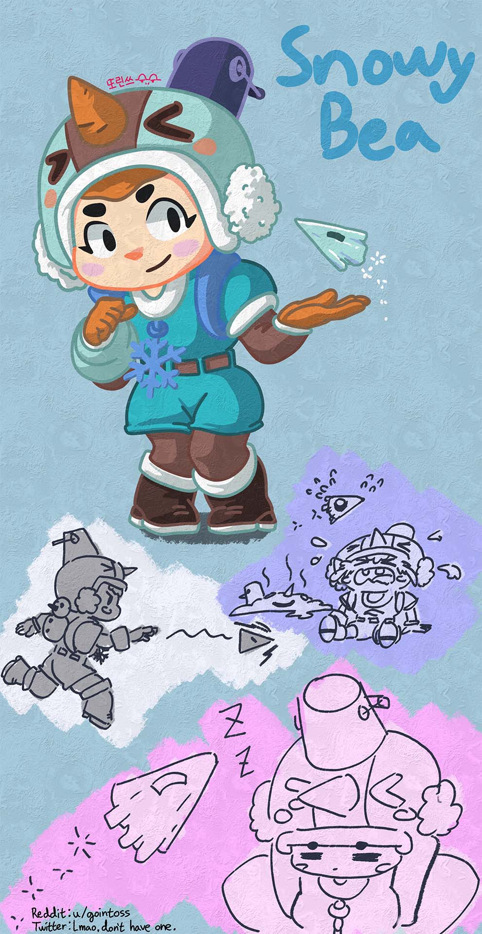 Bea Brawl Stars brawler Ataques, Fanart y Stats en Español