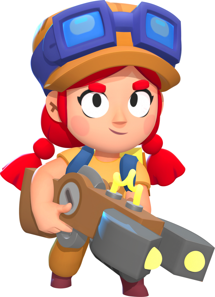 Jessie - Brawl Stars Estadísticas, Consejos, Skins, Fanart