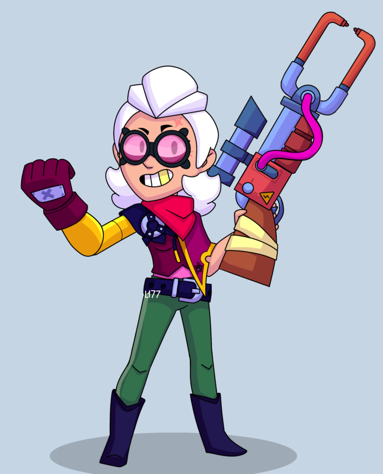 Belle Brawl Stars - Estadísticas, Skins, Fanart